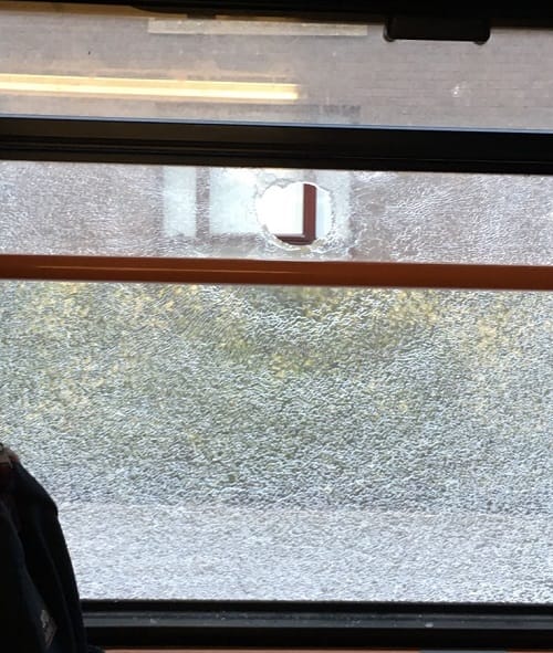 Girls hurt after yob shatters school bus window with stone in Carlisle ...
