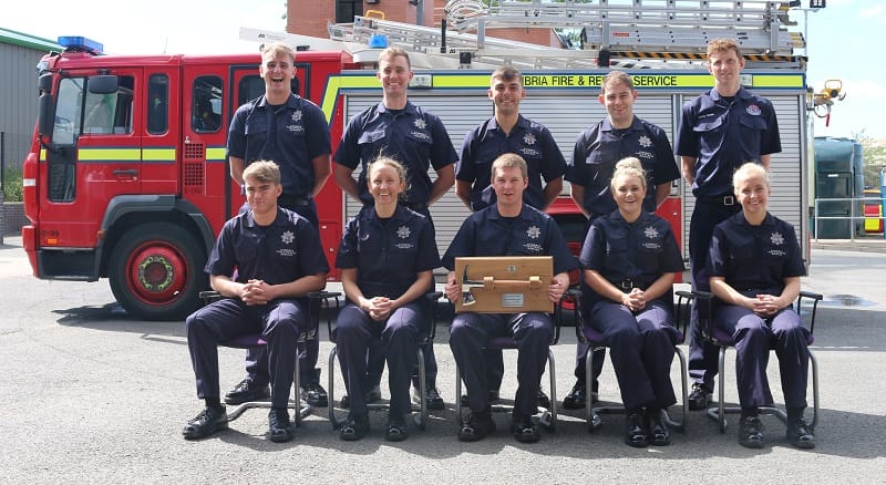 Cumbria’s latest firefighter recruits pass out in style – cumbriacrack.com