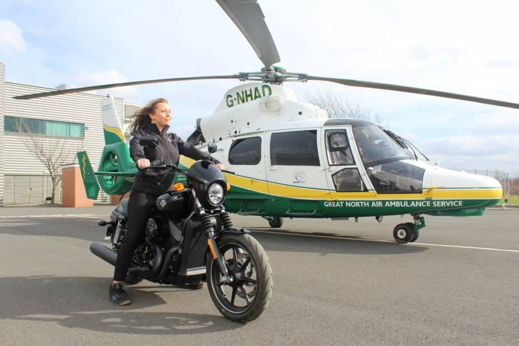 Paramedic Motorcycle London Ambulance Service: Ambulance X2