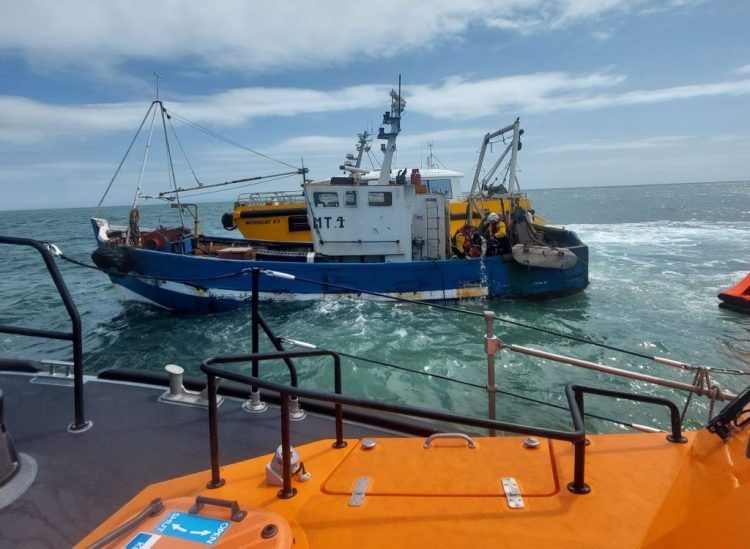 Workington RNLI called out to help fishing boat in distress ...
