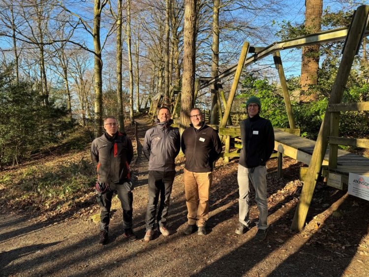Cumbrian builders helps Calvert Lakes revamp challenge course ...