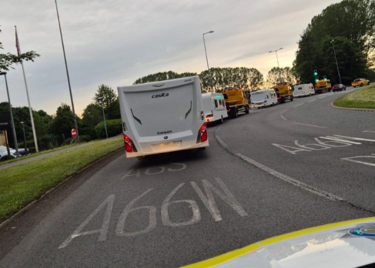 Fitz Roundabout A595 and A66 closed after serious crash - cumbriacrack.com