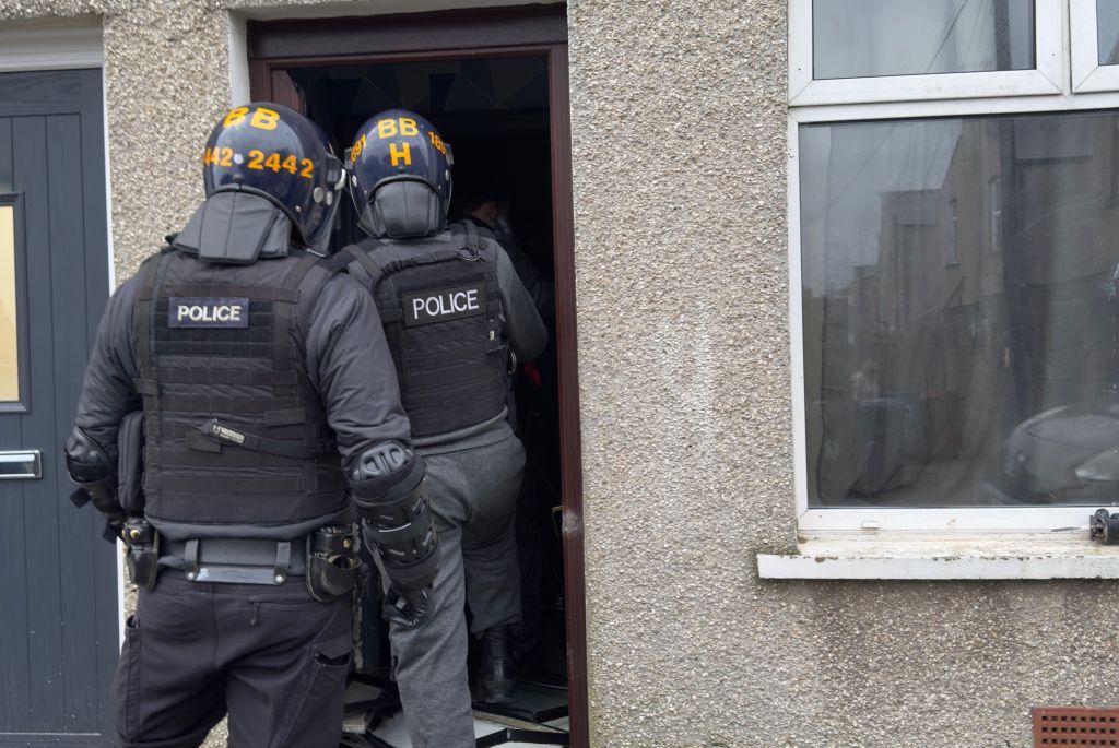 Seven arrests as police raids in Barrow find drugs, weapons and XL ...